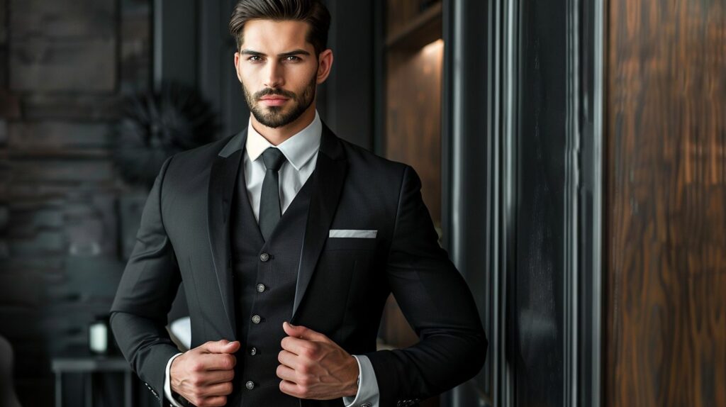 The Ultimate Guide to Wearing a Black Suit for Any Event | SuitsBlog ...